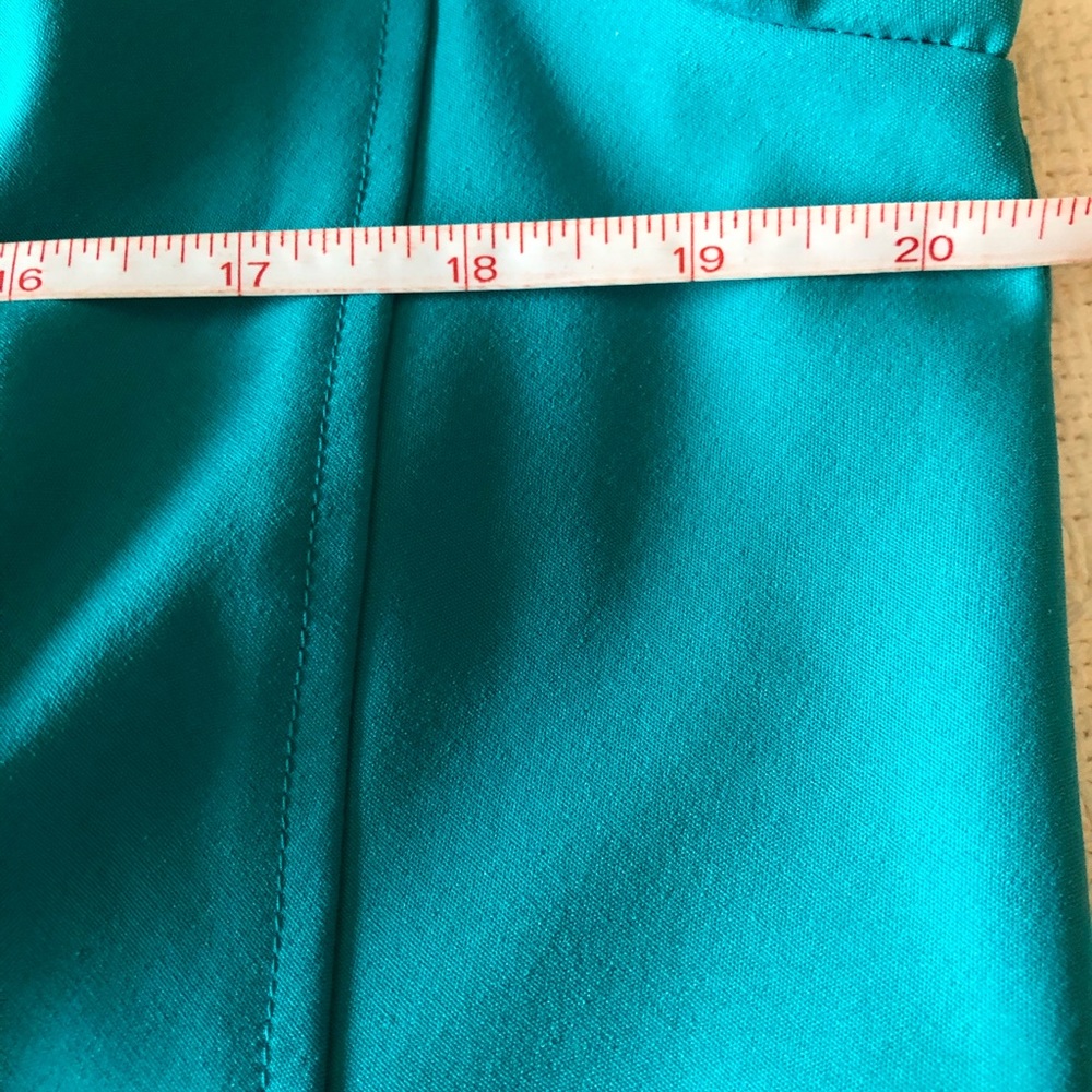 Rich Turquoise Color With Concha Buttons Blouse Nwot - Gem